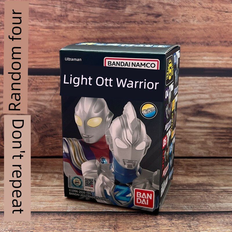 Набор Ultraman с грудными фигурками в слепке - 4 уникальные фигуры, новые, коллекционный комплект, идеально для подарка