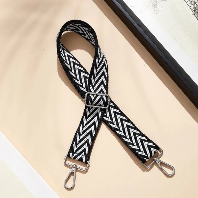 Женская Сумка Через Плечо С Регулируемым Ремнем Через Плечо, Аксессуар Для Сумки Gold buckle, 13