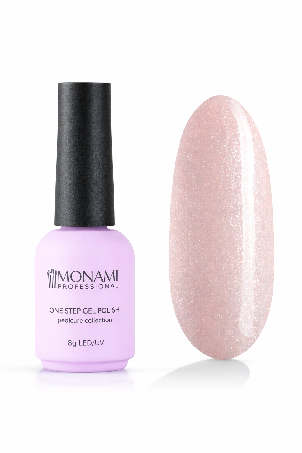 Гель-лак Monami Professional Pedicure №22, однофазный, бежево-коричневый, 8 мл