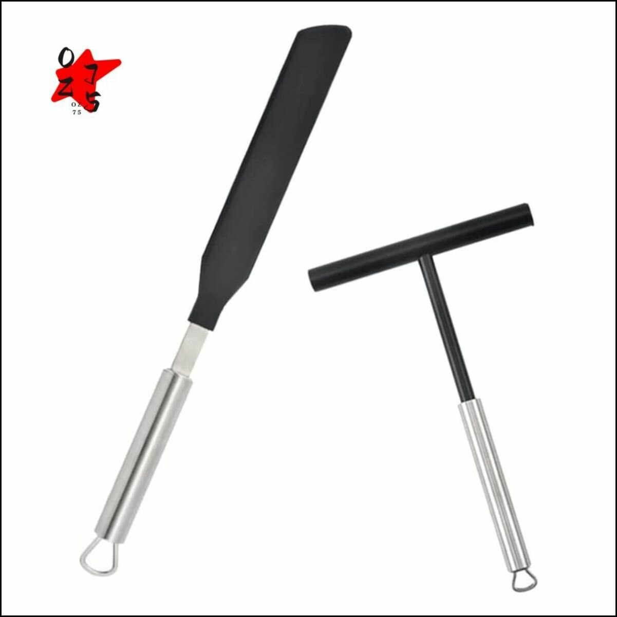 Французский разбрасыватель для эксклюзивных блинчиков из стали 304, комплектуется кухонным шпателем H T F X