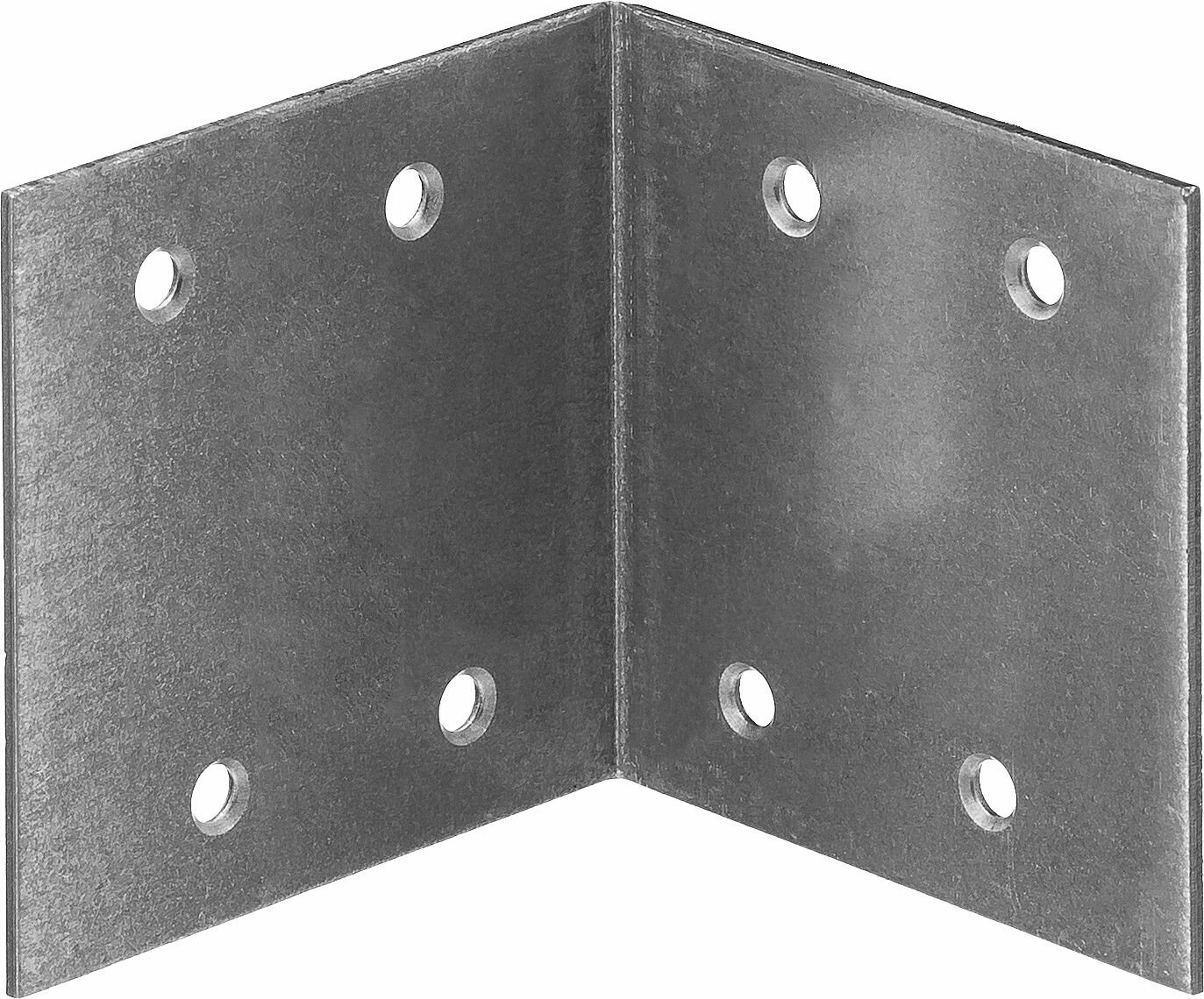 ЗУБР УМШ-1.5, 60 x 60 x 60 x 1.5 мм, белый цинк, широкий мебельный уголок (31034-60) 20 шт.
