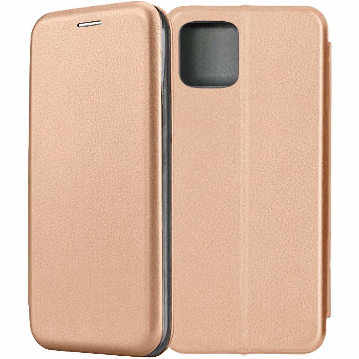 Чехол-книжка для Samsung Galaxy A03 A035 розовый / подставка, отделение для карт
