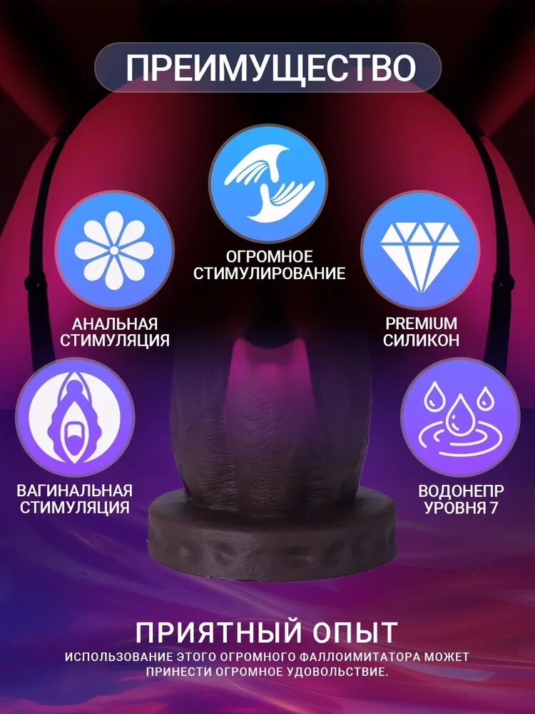 DELCUS Фаллоимитатор, 13.5см — фото 1