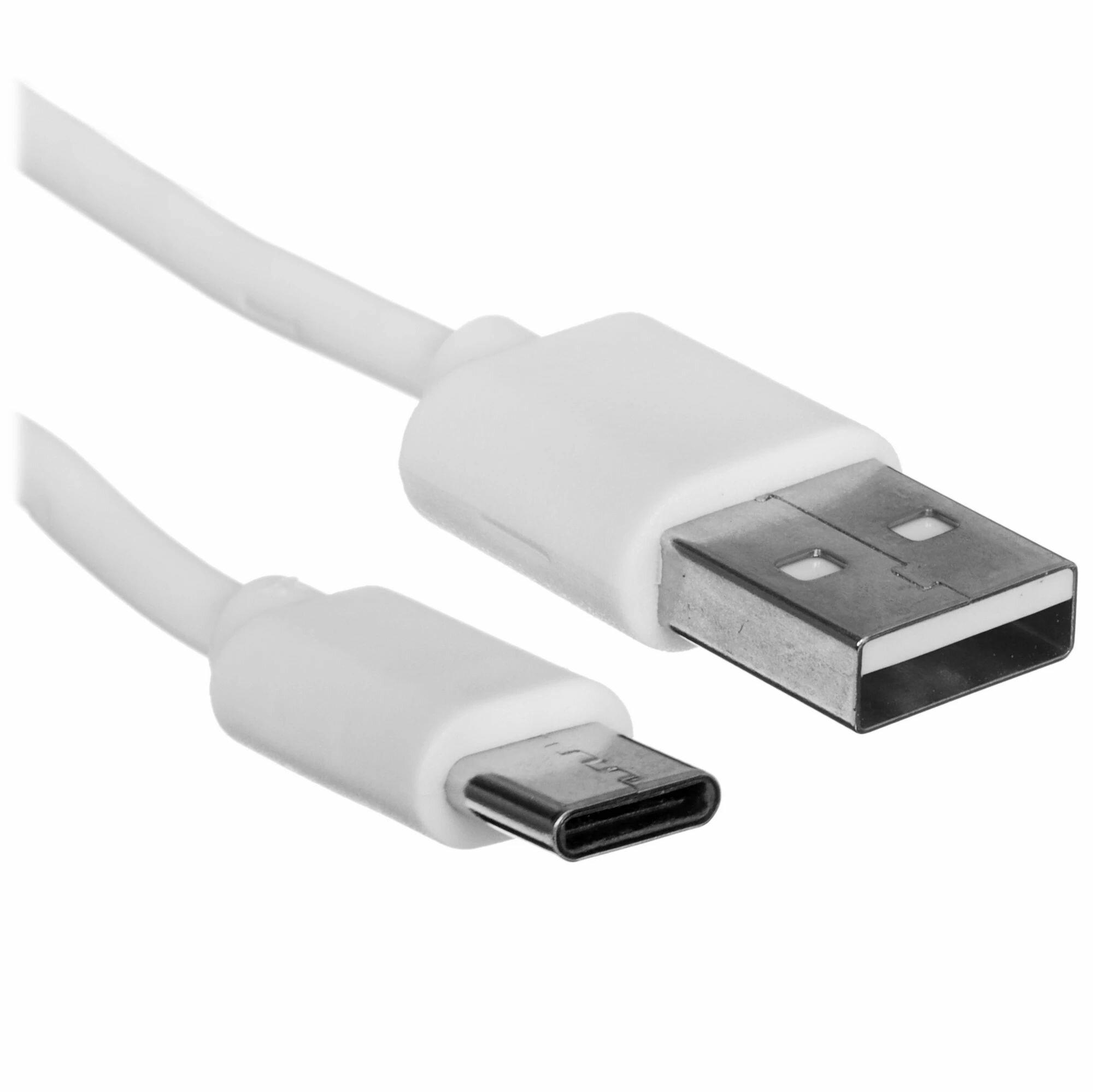 Кабель круглый Aceline USB Type-C - USB 2.0 Type-A белый 0.5 м