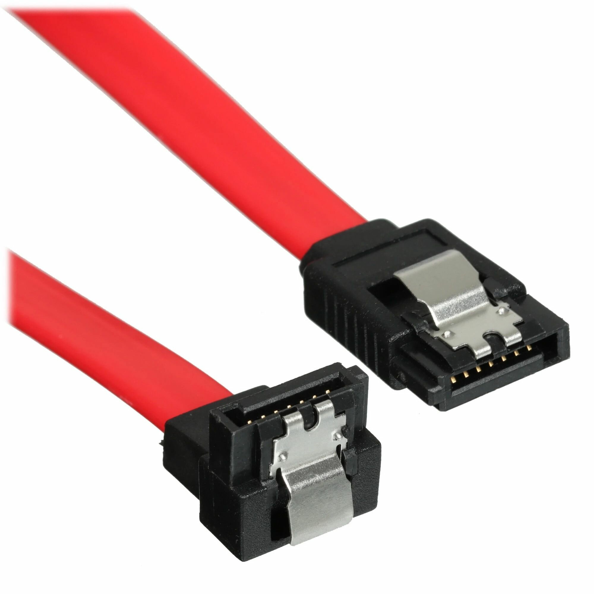 Кабель для передачи данных Aceline SATA III 7-pin угловой