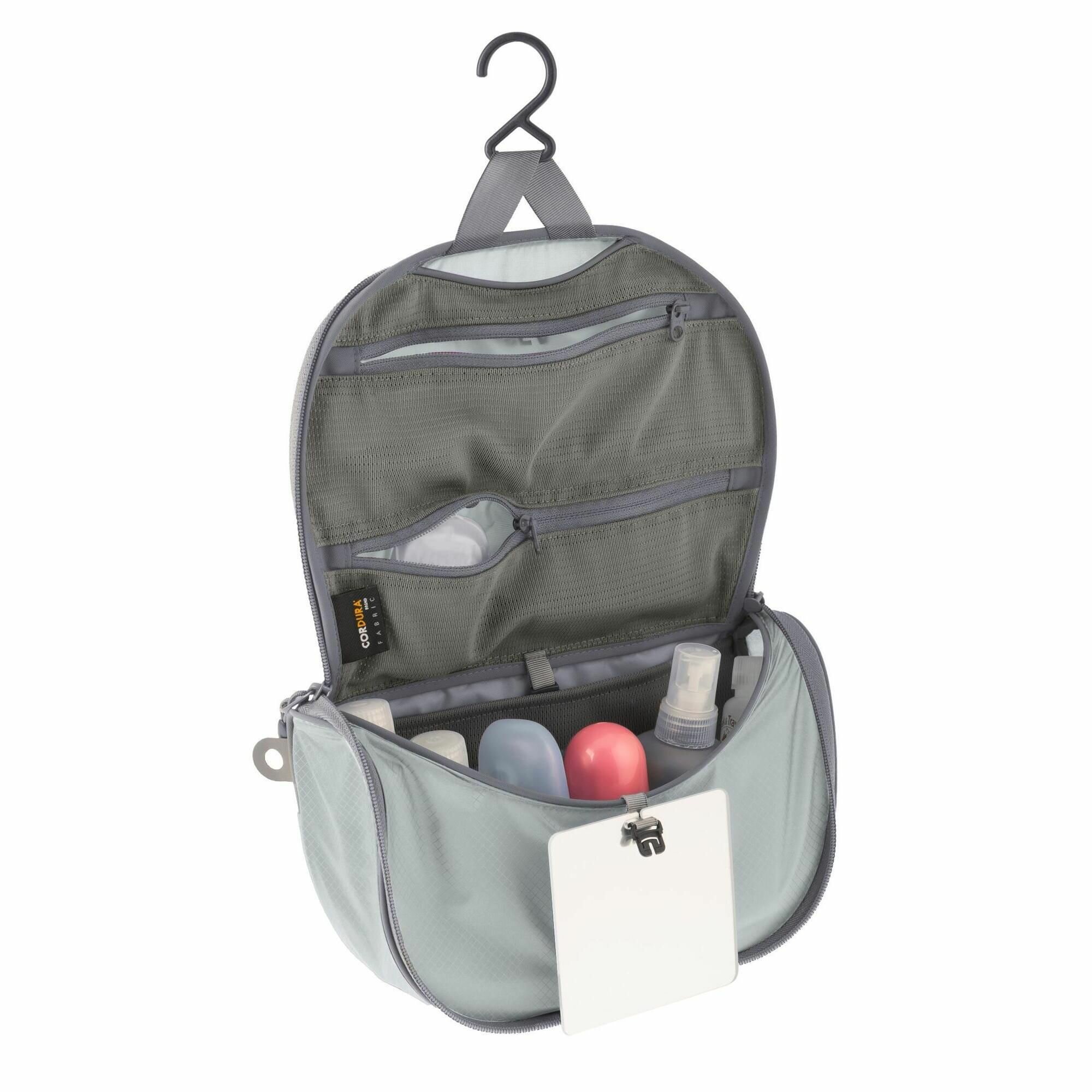 Походная сумка для стирки Sea To Summit Ultra-Sil grey, Decathlon, Цвет: Светло-серый, Размер: SMALL / LEFT