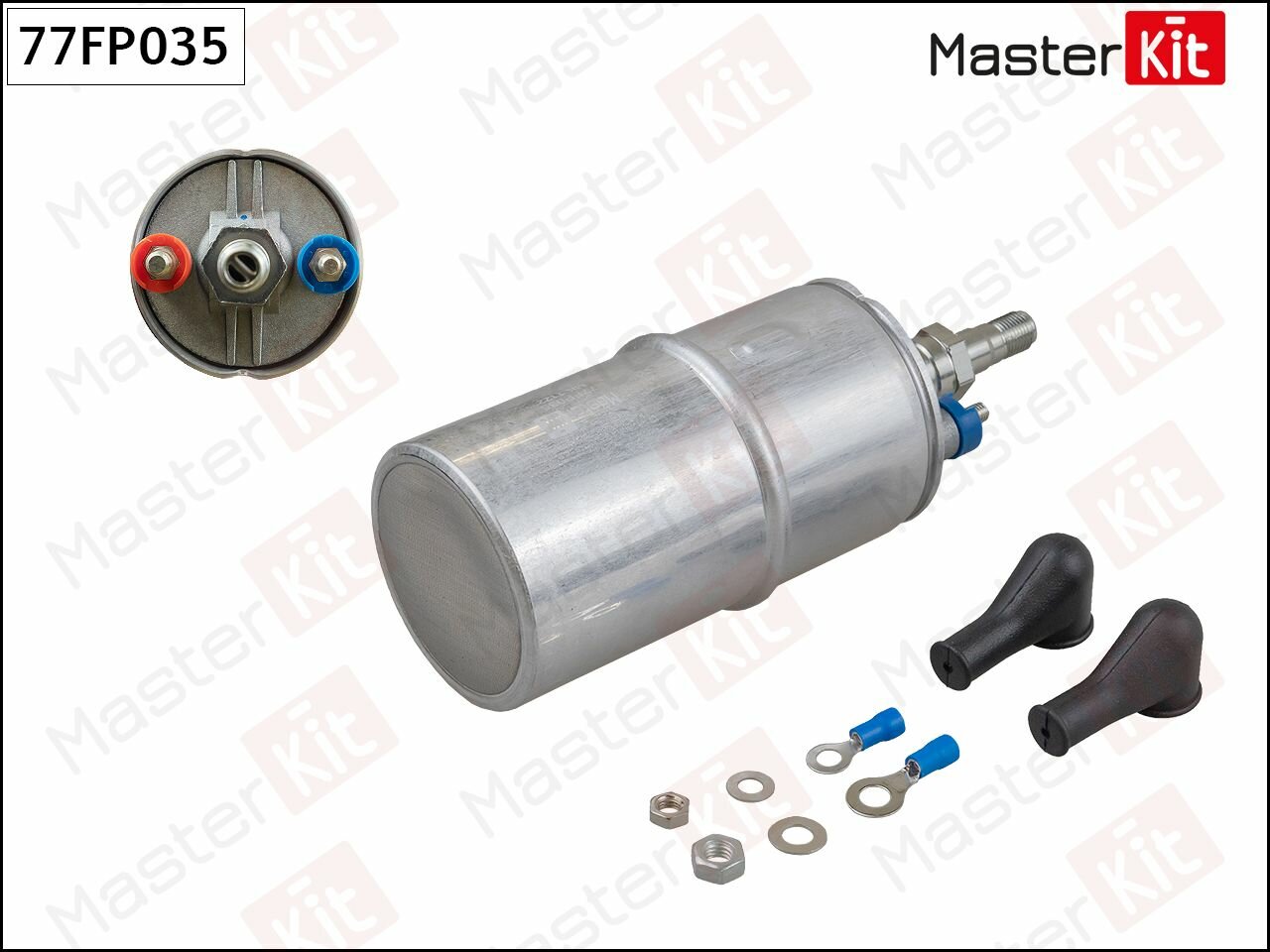 Насос топливный Audi 808C2B41004A2C4A64A2C4 90-97VW Passat3A2 88-97 6bar MasterKit 77FP035