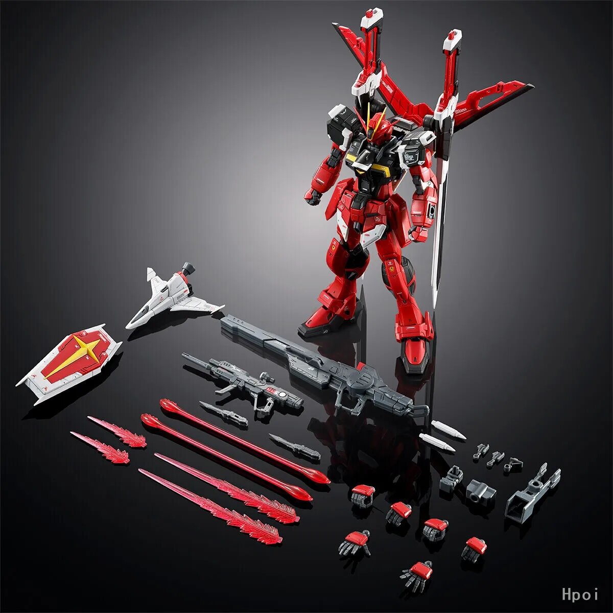 RG Gundam Impulse Spec II Красный, ZGMF-56E2 SWORD