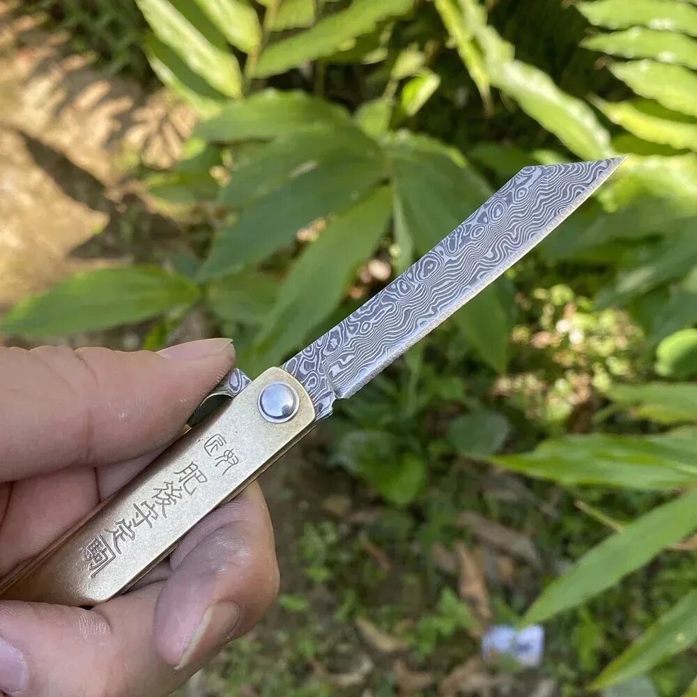 Higonokami, EDC, складной походный Нож, канцелярский нож, карманный нож, чтобы разбирать посылки и использовать как канцелярский нож