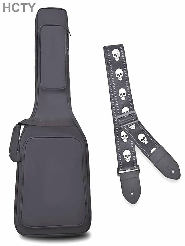 Универсальная чехол-сумка для всех электрогитар Ibanez и Fender В тон классному ремешку