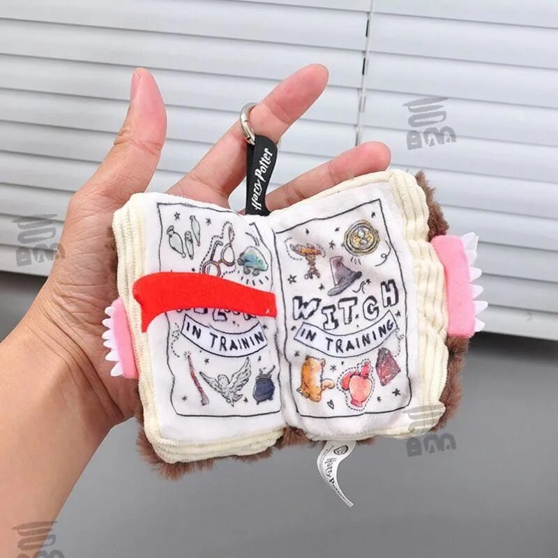 Мягкая игрушка Harry Potter The Monster Book Bookworm Plush Toy Key Chain мягкая игрушка — фото 1
