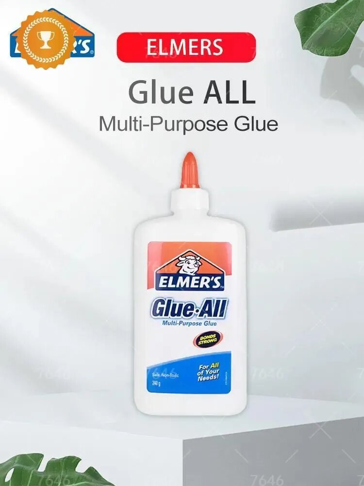 GM Клей Elmers Glue All, 240 г, Многоцелевой, нетоксичный, для изготовления слайма