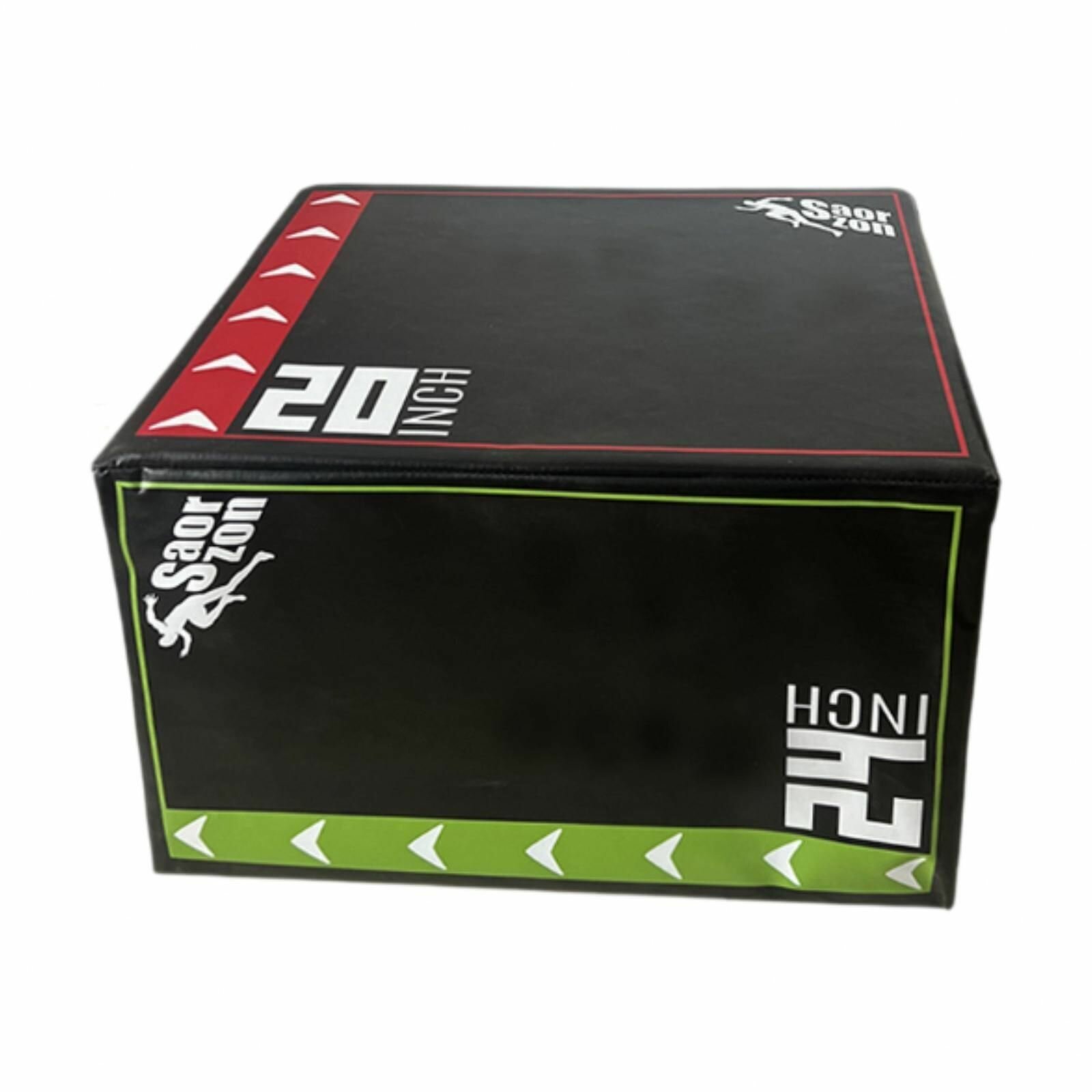 Многофункциональный ящик для прыжков 3 в 1, мягкий, для домашних тренировок, Плиометрический ящик для фитнеса, 61x51x41 см