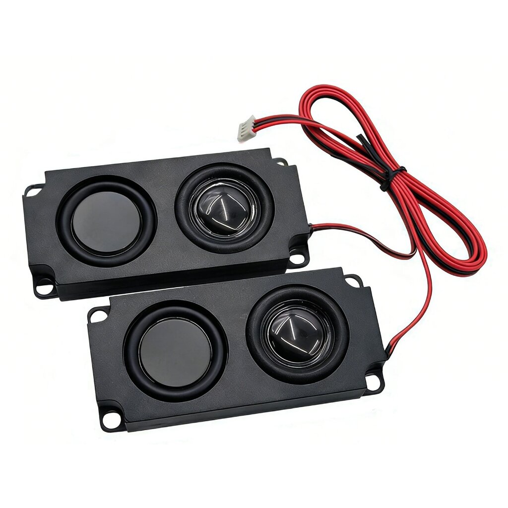 Двойной динамик 2pack 10045 для рекламной машины с усилением басов и возможностью выбора мощности от 5 до 10 Вт