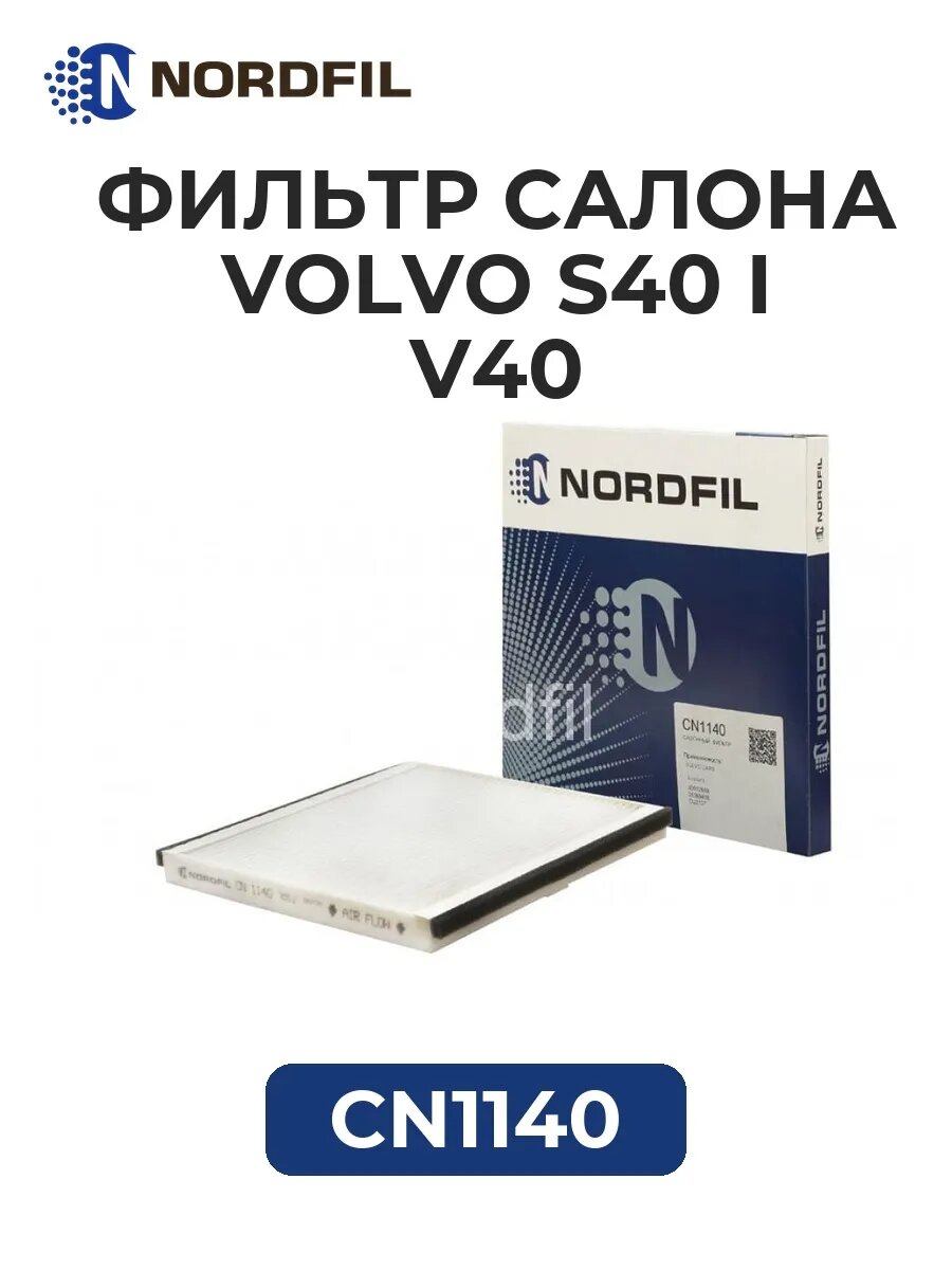 Фильтр салона Volvo S40 I V40