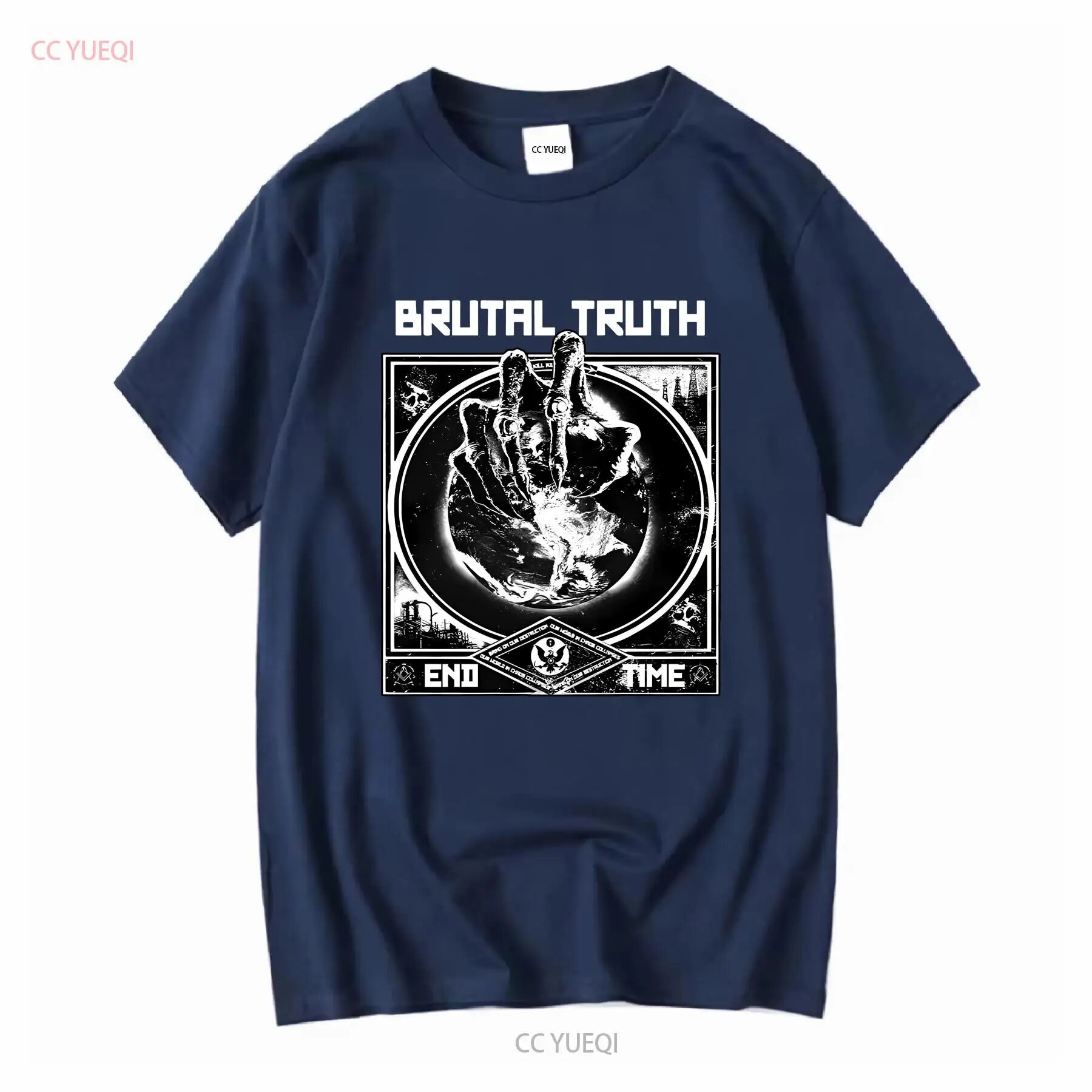 Футболка Brutal Truth End Time, синий