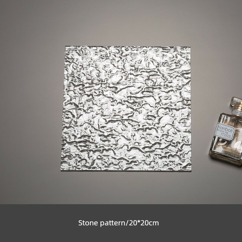 Профессиональная акриловая фоновая пластина с каменной текстурой, 20x20см, квадратный лист для свадеб и мейкапа