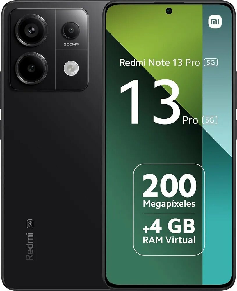 Восстановленный Redmi Смартфон Redmi Note 13 Pro Global 12/512 ГБ, черный