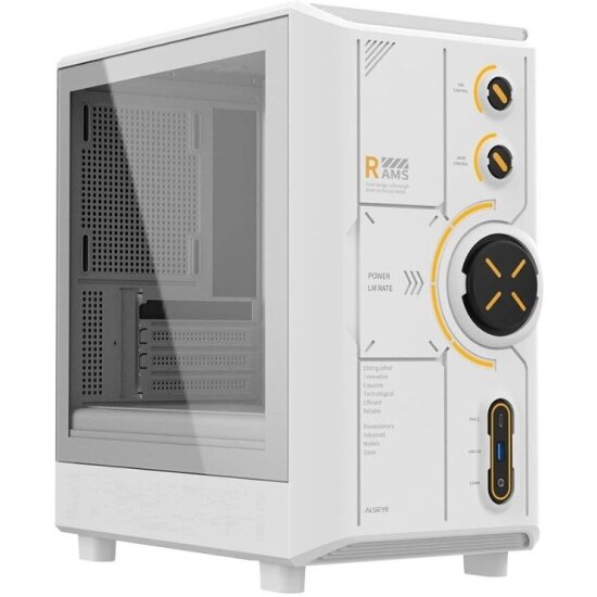 Корпус Alseye RAMS 2.0, белый