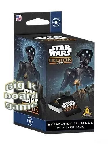 Hasbro Карточный набор Star Wars: Legion Separatist Alliance - Настольная игра в жанре миниатюр, стратегическая игра для детей и взрослых