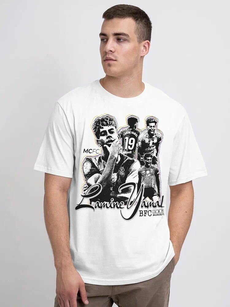 Футболка Ламин Ямаль / Lamin Yamal / Мужская