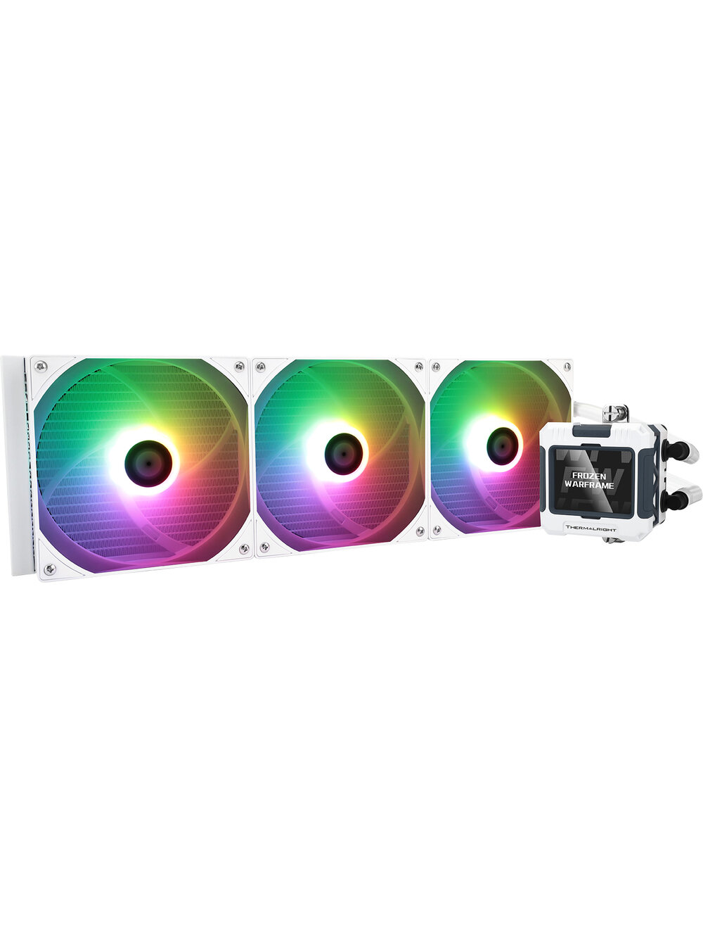Система жидкостного охлаждения THERMALRIGHT Frozen Warframe 420 ARGB White (F-WFRAME-420-ARGB-WH)