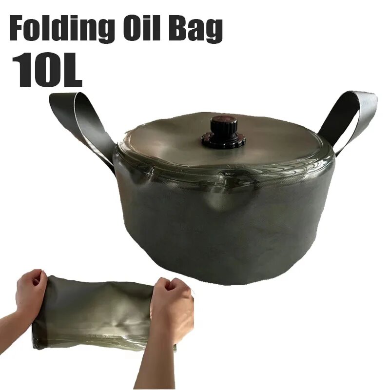 10л толщиной 1 мм портативный автомобильный мотоциклетный мягкий мешок для масла мочевой пузырь внедорожные бензиновые банки для хранения запасного масла топливный бак ведро для бензина