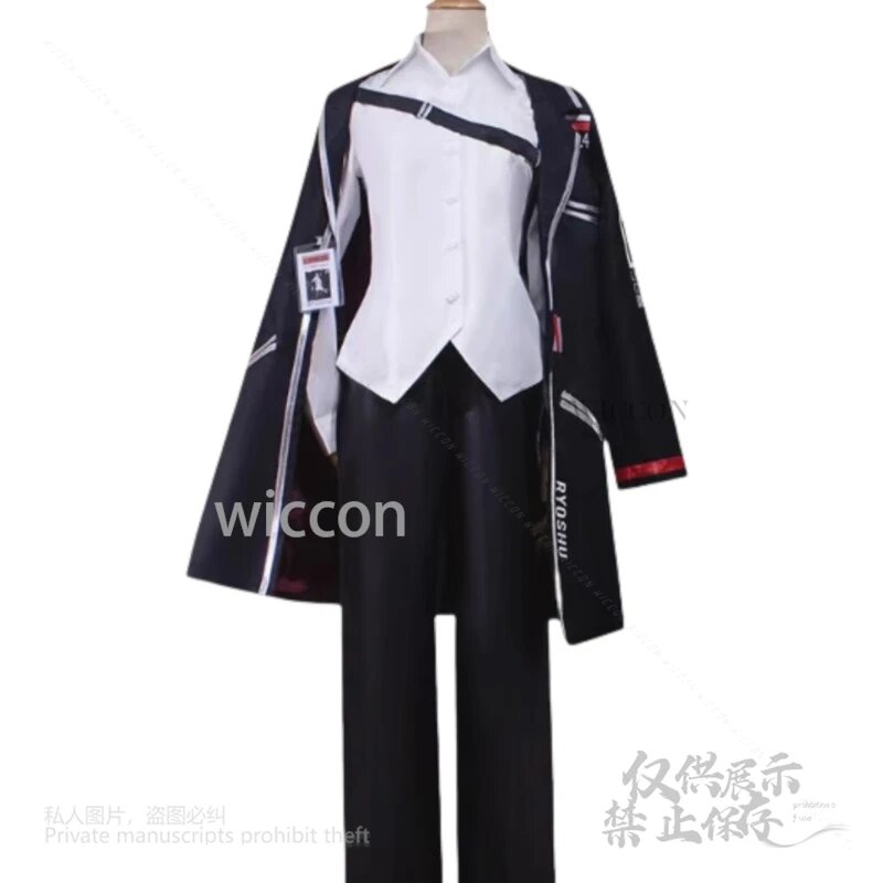 Костюм Limbus Company Ryoshu, черный, полиэстер XL, suit man