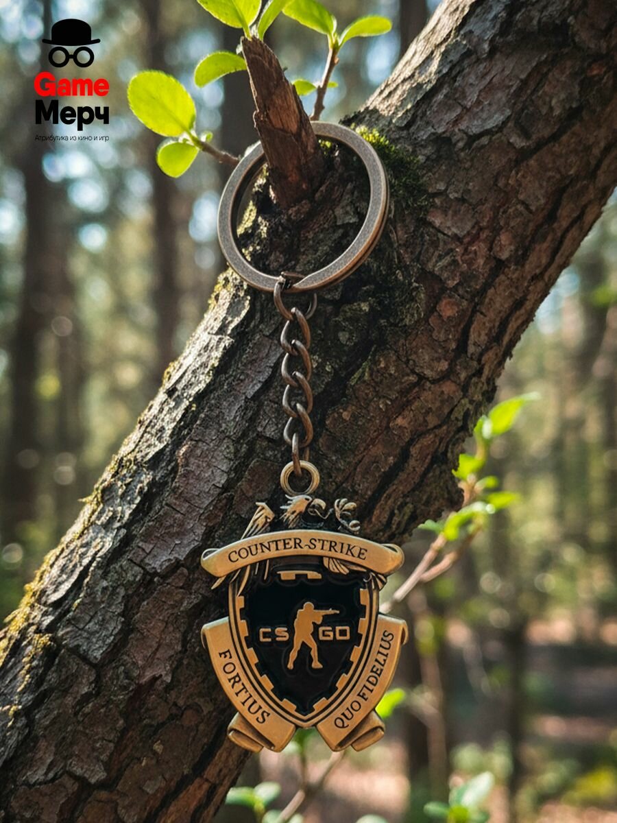 Брелок GAMEМЕРЧ, бронза — фото 1
