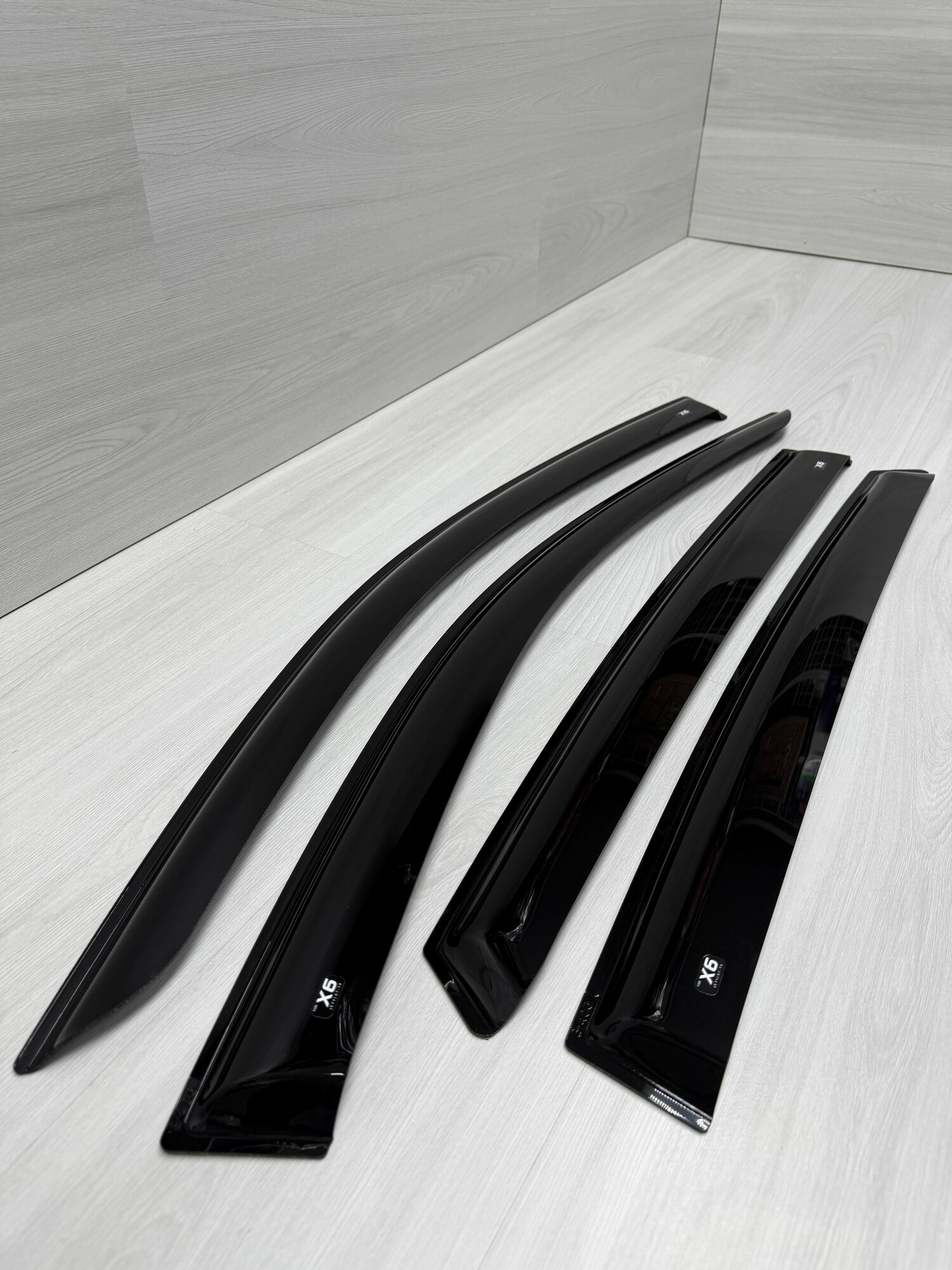 Дефлекторы (ветровики) окон на BMW X6 e71 (БМВ X6 e71 )