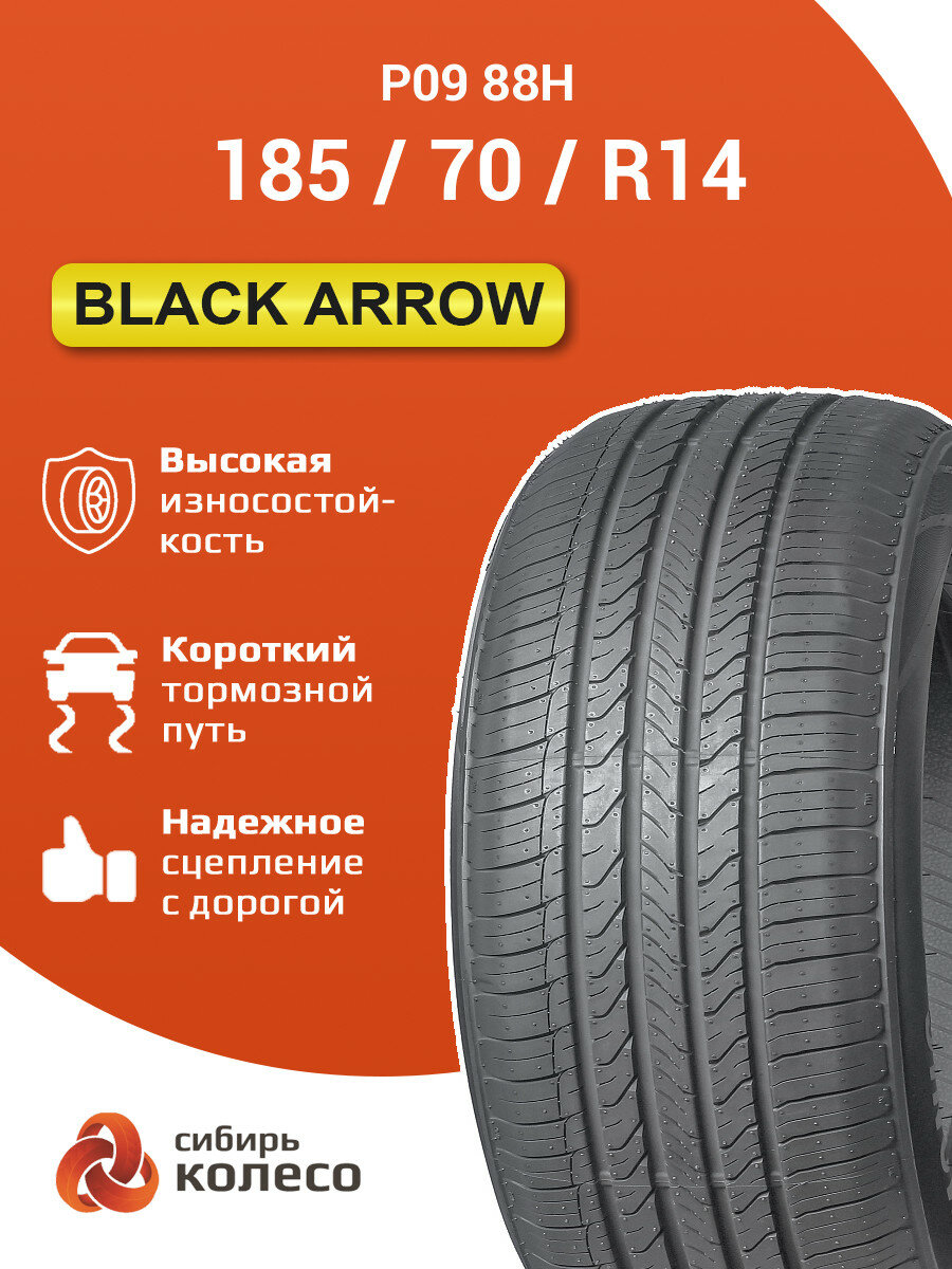 185/70R14 Black Arrow P09 88H