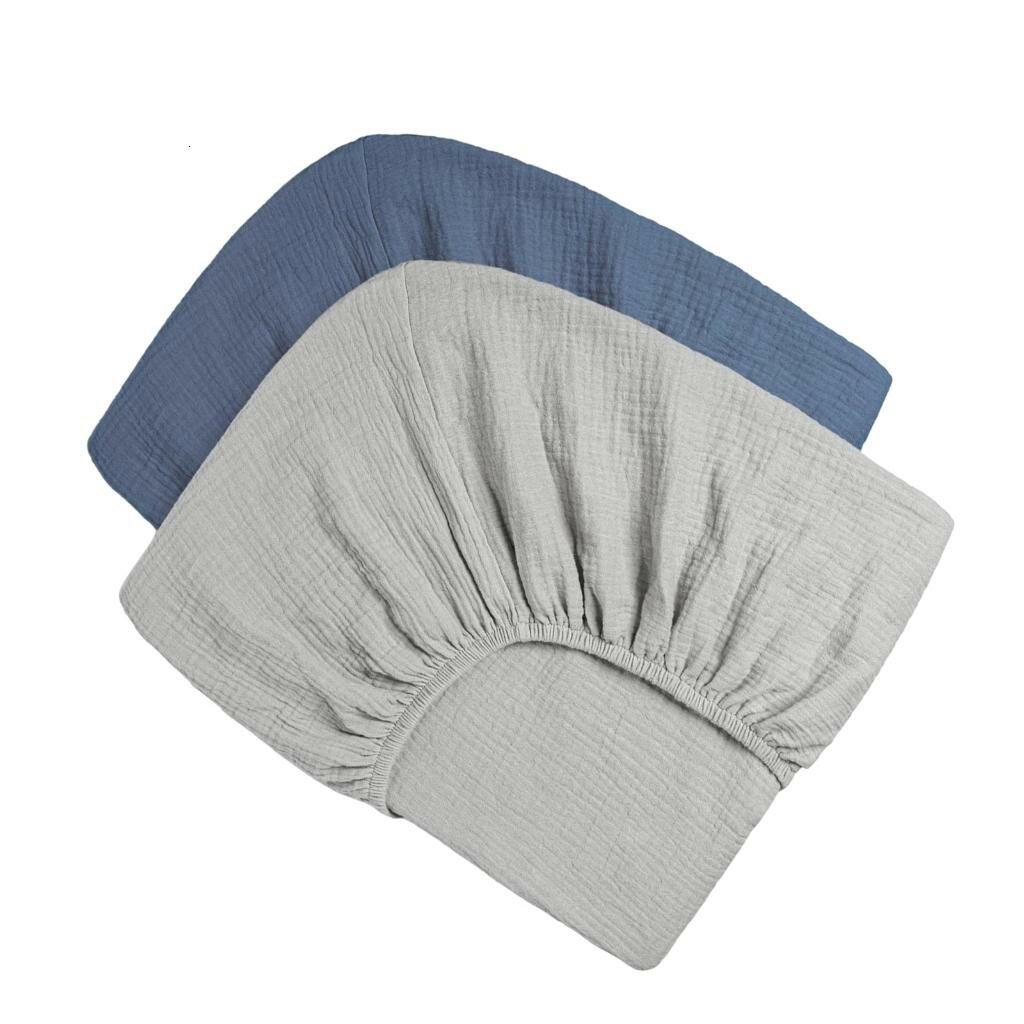 Комплект из 2 бортиков для люльки, серый сапфир