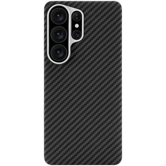 Чехол Ubear для Samsung Galaxy S26 Ultra, Supreme Case, кевлар, с магнитом, черный