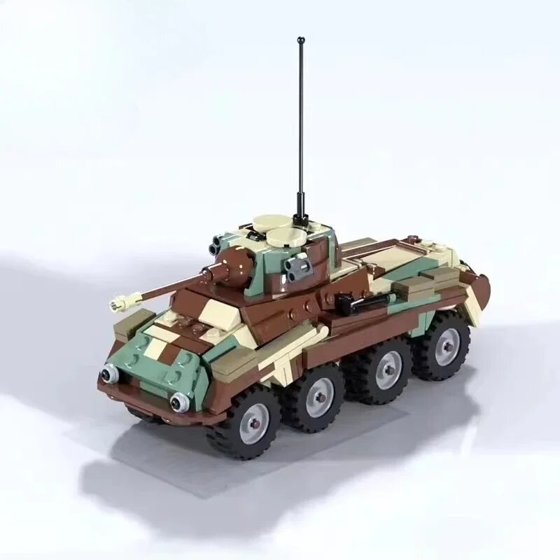 Камуфляжный бронеавтомобиль MOC пластиковый конструктор