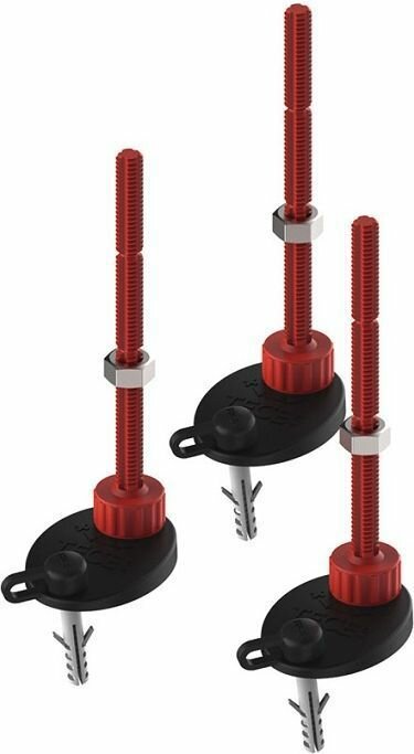 Комплект опор 3 шт TECEdrainprofile для душевого поддона с шумоизоляционным колпачком