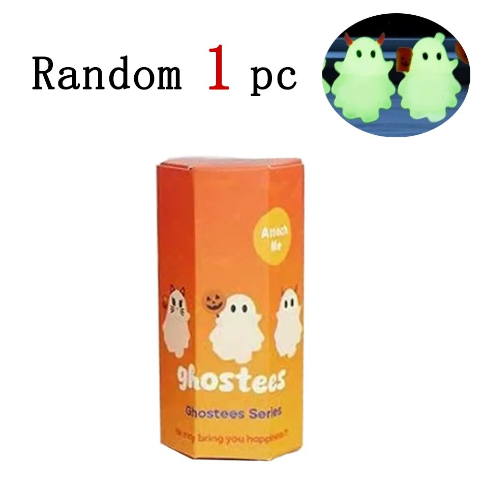 Luminosa Little Angel Doll Ghostees Serie Box Кукла украшение для телефона Куклы Игрушки для детей Подарок на Хэллоуин