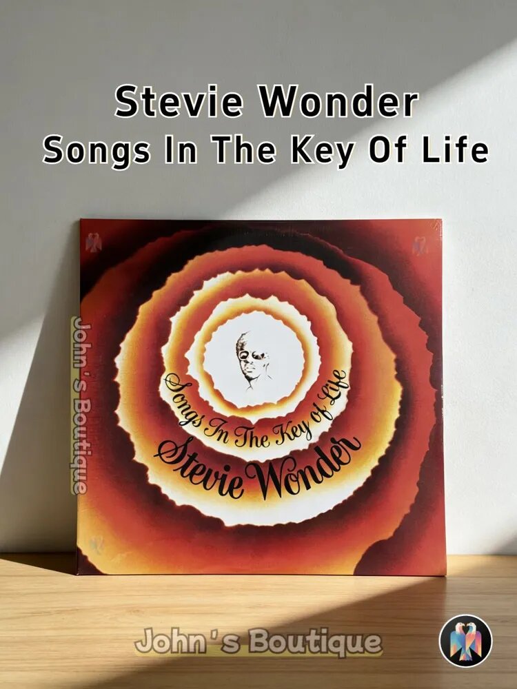 Stevie Wonder 3LP Songs In The Key Of Life Виниловая Пластинка 12"Два + 7"Одна