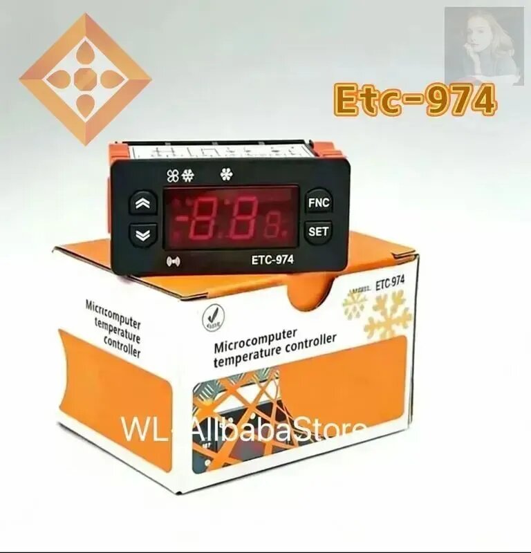 Витрины -холодильника Elitech ETC-974 (с 2 датчиками) / Микропроцессор для торгового холодильного оборудования