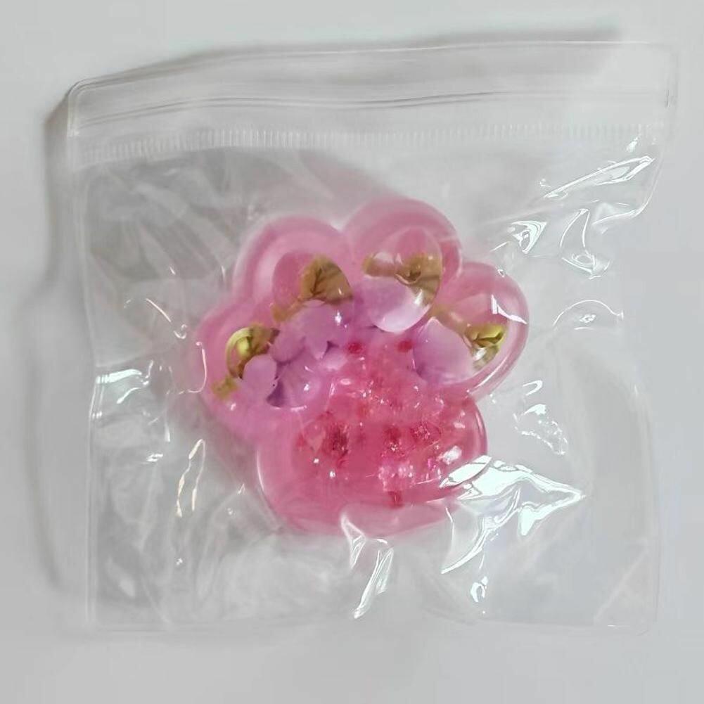 Милая желейная антистрессовая игрушка в форме кошачьего когтя