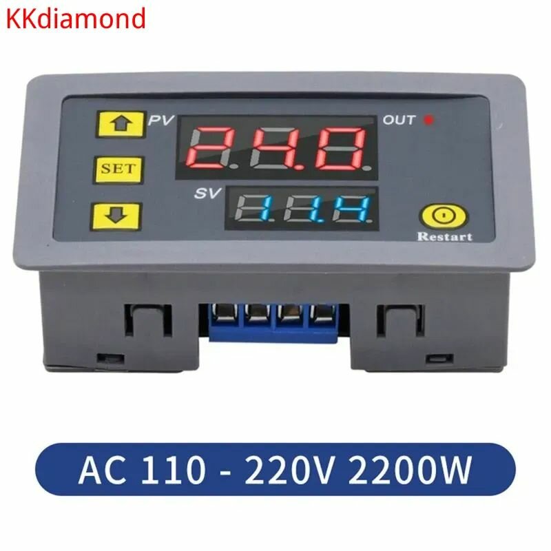 J2( T R) Цифровое реле задержки времени, светодиодный дисплей, переключатель управления таймером цикла, регулируемое AC110-220V