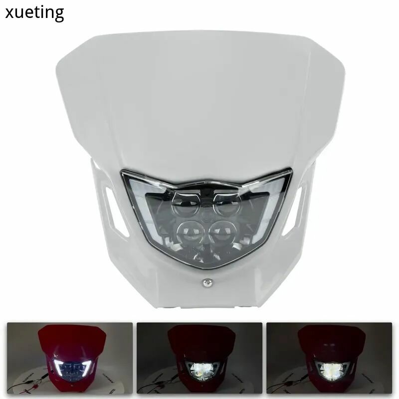 Светодиодные фары для мотоциклов, подходящие для внедорожных мотоциклов for Yamaha BSE Kayo WR YZ 250F 450 TT125 T2 Z4 MX