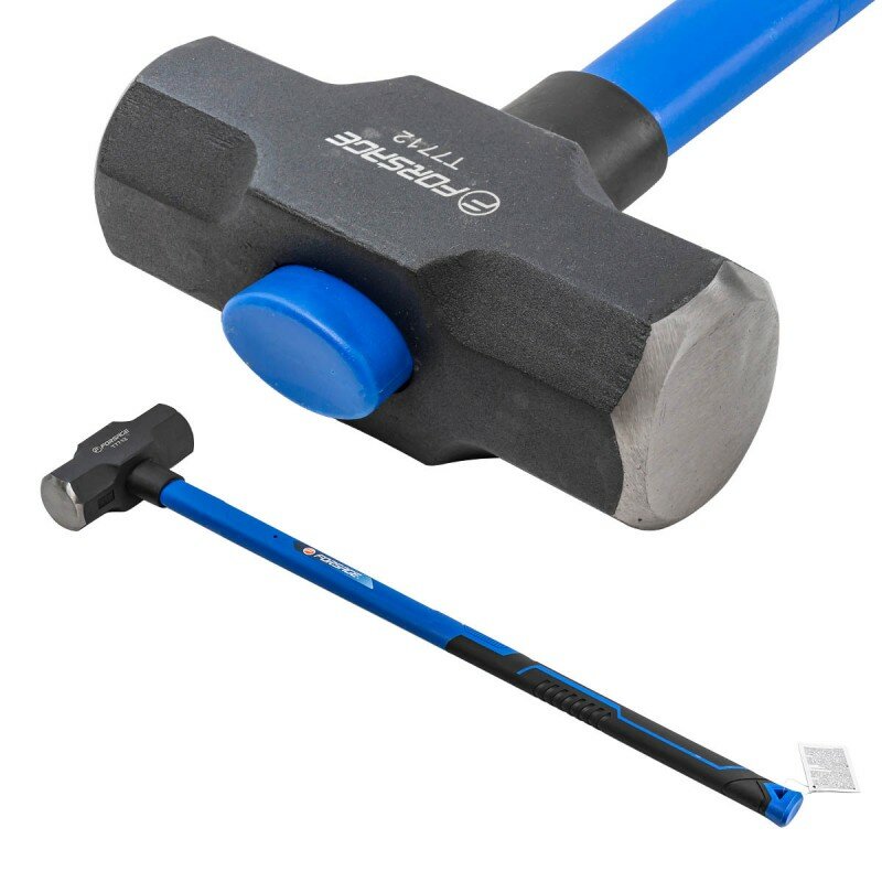 Forsage Кувалда с фиберглассовой ручкой и резиновой противоскользящей накладкой (5400г, l ручки-800мм) F-T7712(56666)