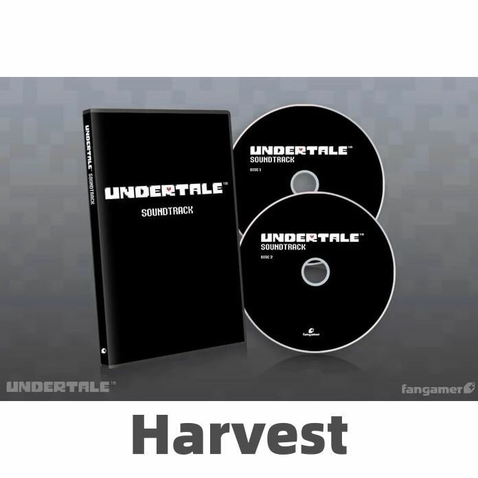 Undertale Акустическая запись, Мини-винил, OST-2CD
