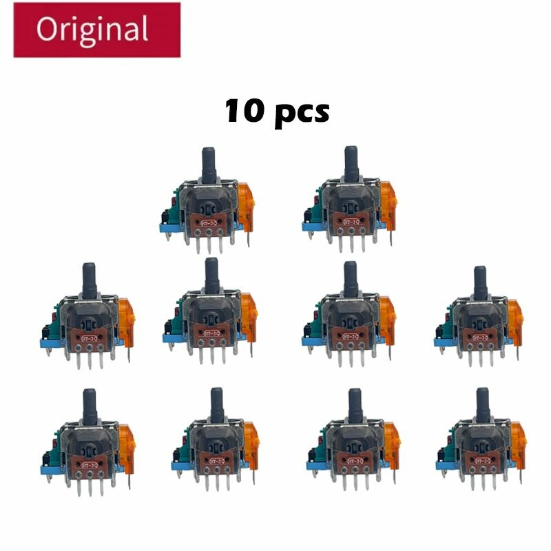 10 шт Электромагнитный джойстик TMR, подходящий для игровых контроллеров PS4, джойстик с имитацией AlPS 3D.