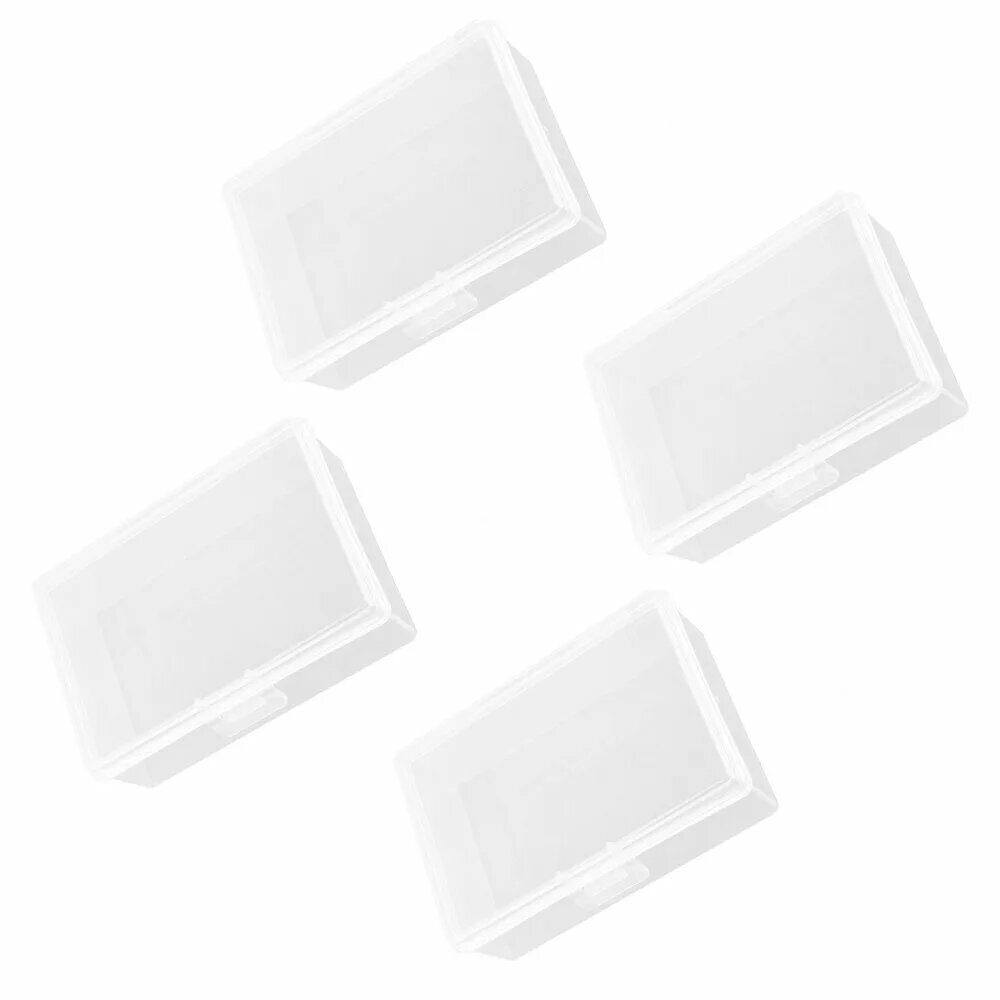 4 пластиковых держателя для карт прозрачные футляры игровых