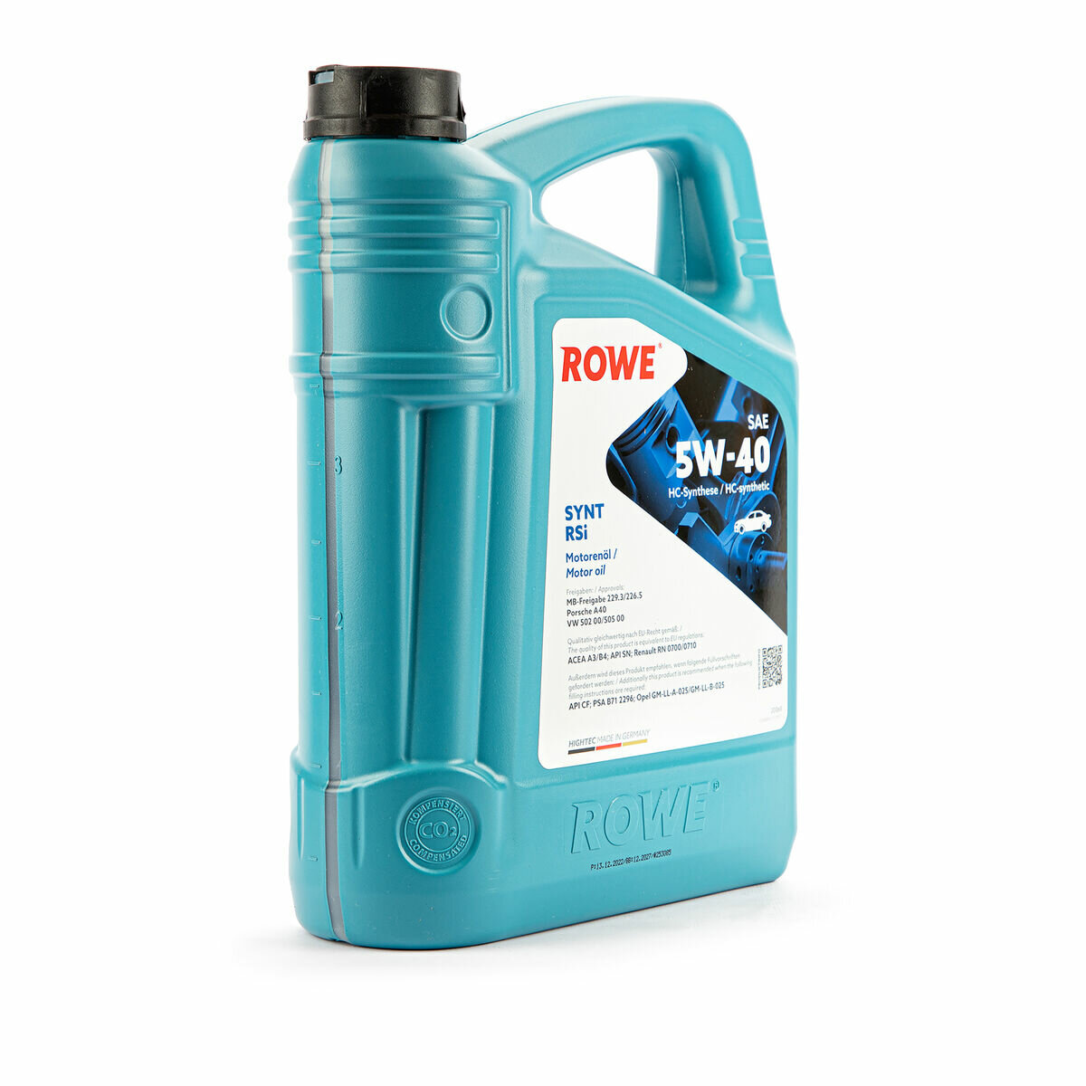 Масло Моторное Rowe Hightec Synt Rsi 5W-40 4Л.(Rowe 20068004099)