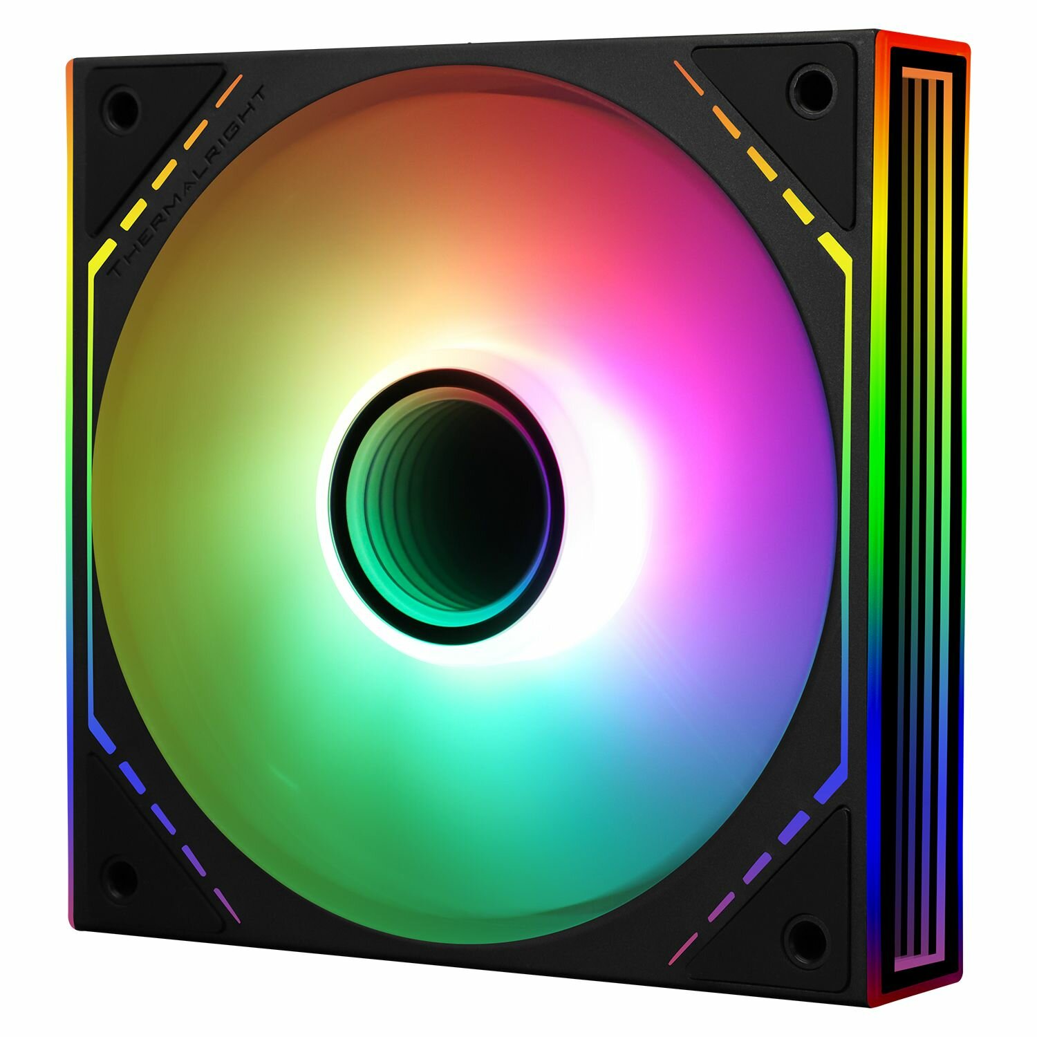 Вентилятор для корпуса Thermalright TL-M12-S ARGB / 120x124x25mm, 4-pin PWM, ARGB, 47.6CFM, 23.2dBA, 1500RP / TRTLM12S