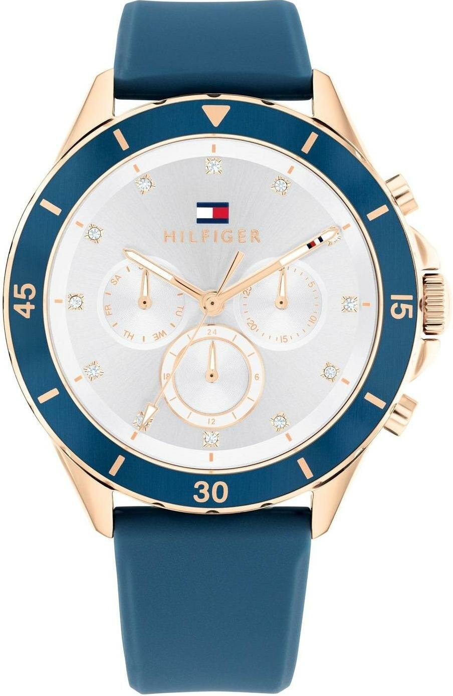 Наручные часы TOMMY HILFIGER, синий — фото 1