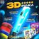3D-ручка с набором трафаретов, 100 м пластика для детского творчества