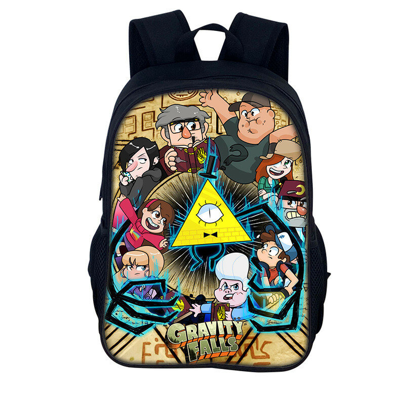 Weird town everyday carry backpack for youth with durable nylon and comfortable fit style a